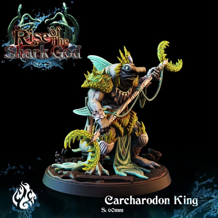 Desire FX 3d models | Carcharodon King – 3D Print Model STL