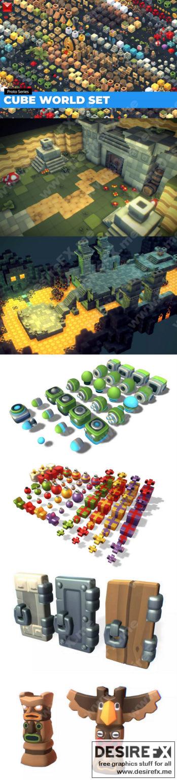 Desire FX 3d models | Cube World – Proto Series