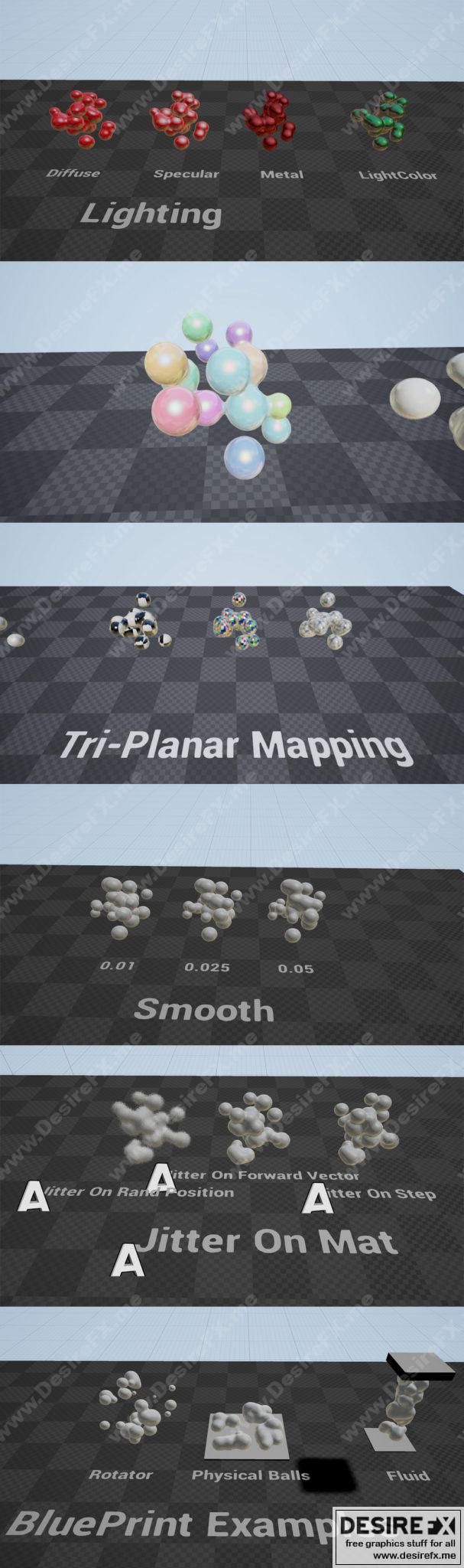 Desire FX 3d models | Fantastic Metaballs System