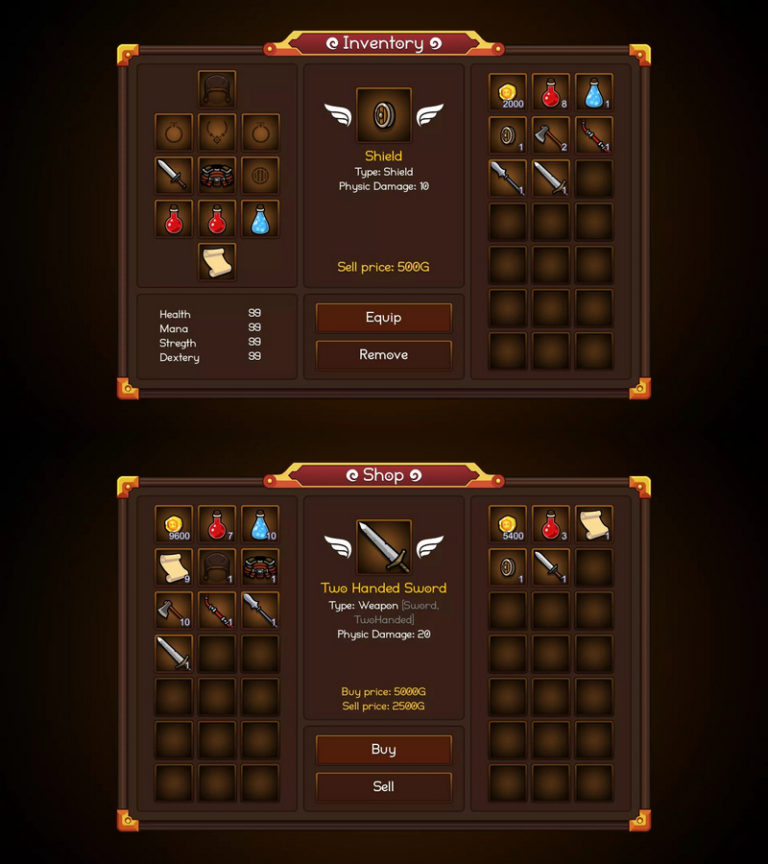 Desire FX 3d models | Fantasy Inventory System