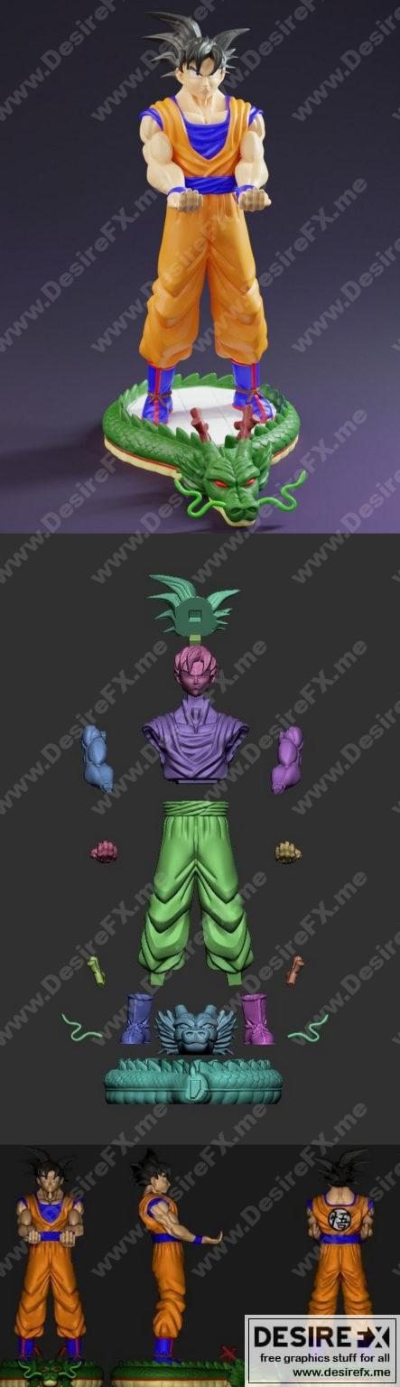 Desire FX 3d models | Goku SmartPhone Controller Holder – 3D Print Model