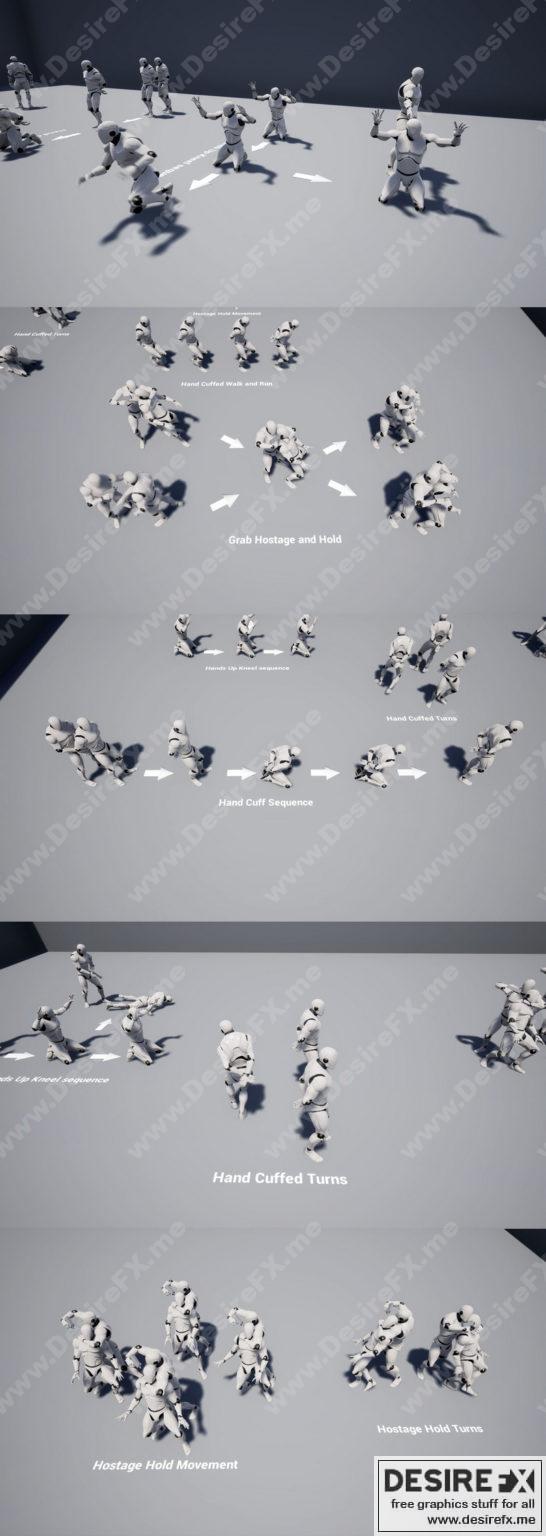 Desire FX 3d models | Hammer Animation Set