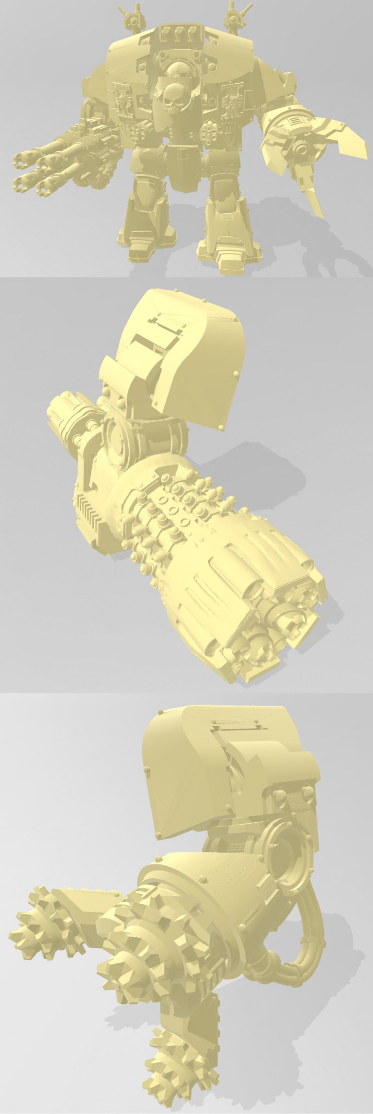 Desire FX 3d models | Leviathan Dreadnought – 3D Print Model