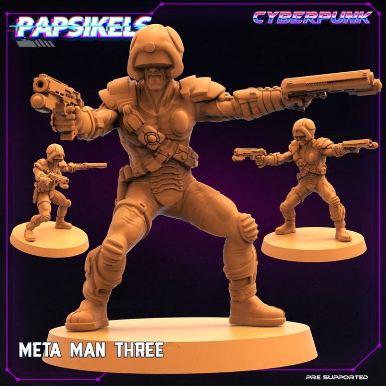 Desire FX 3d models | Meta Man Three – 3D Print Model STL
