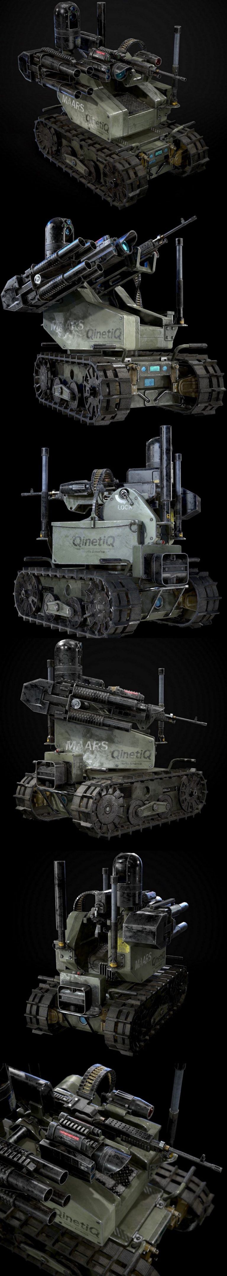 Desire FX 3d models | Modular Advanced Armed Robotic System 3D Model