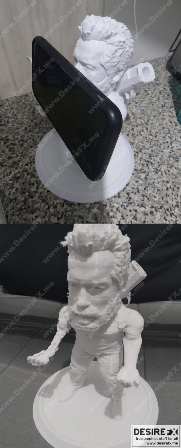 Desire FX 3d models | Old Terminator SmartPhone Controller Holder – 3D ...