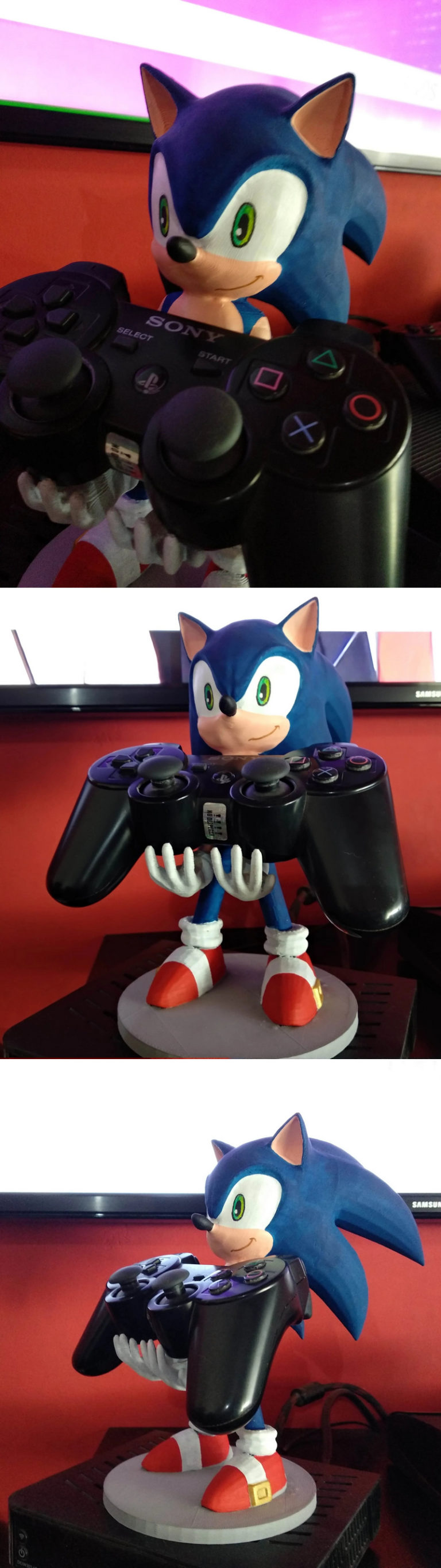 Desire FX 3d models | Sonic SmartPhone Controller Holder – 3D Print Model