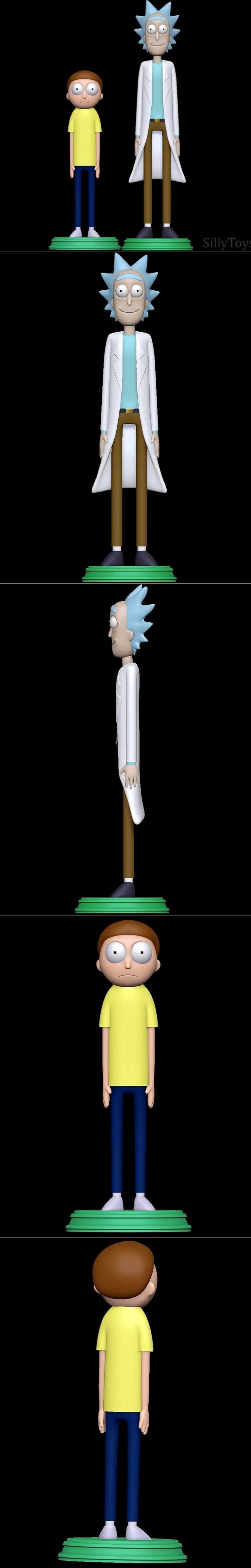 Desire FX 3d models | Rick And Morty – 3D Print Model STL