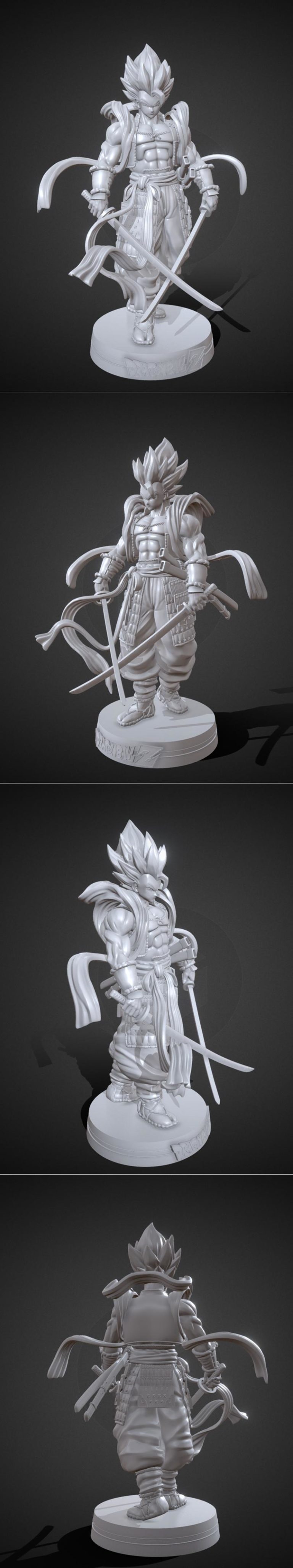 Desire FX 3d models | Shogun Gogeta – 3D Print Model STL