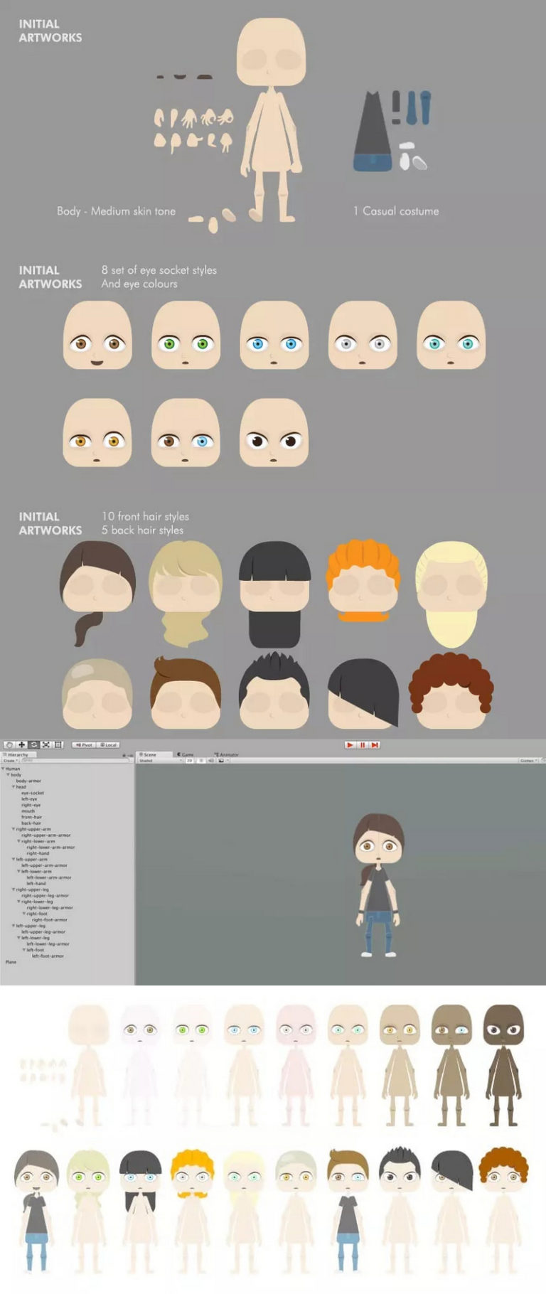 Desire FX 3d models | 100 Daily Life – 2D Puppet Animations – Unisex ...