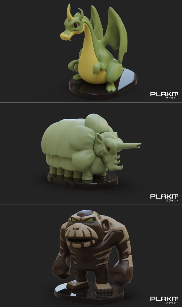 Desire FX 3d models | PlaKit – The Herculoids Dorno – 3D Print Model STL