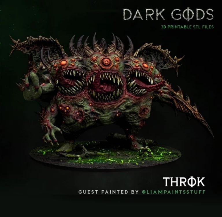 Desire FX 3d models | Archvillain Games – Throk – Dark Gods – 3D Print ...
