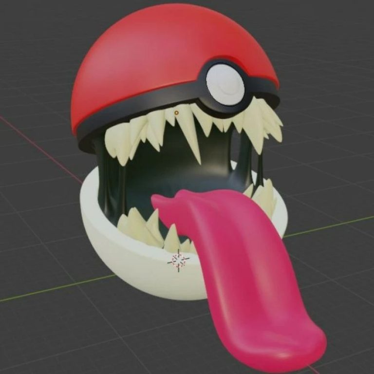 Desire FX 3d models | Pokeball monster – 3D Print Model STL