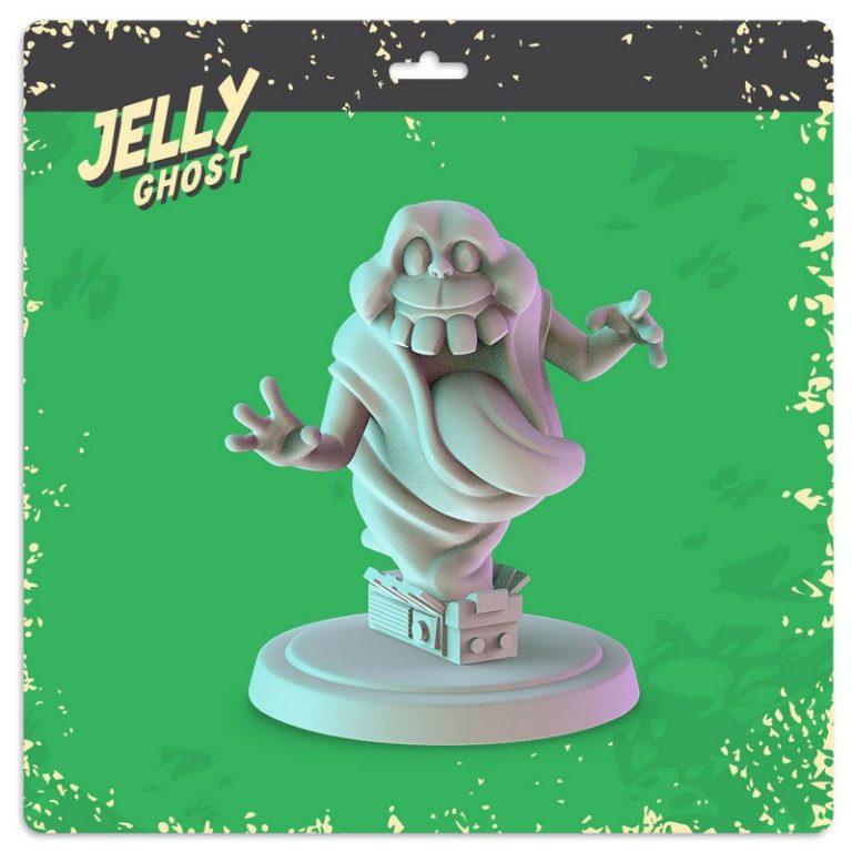 Desire FX 3d models | Pop Minis – Jelly Ghost – 3D Print Model