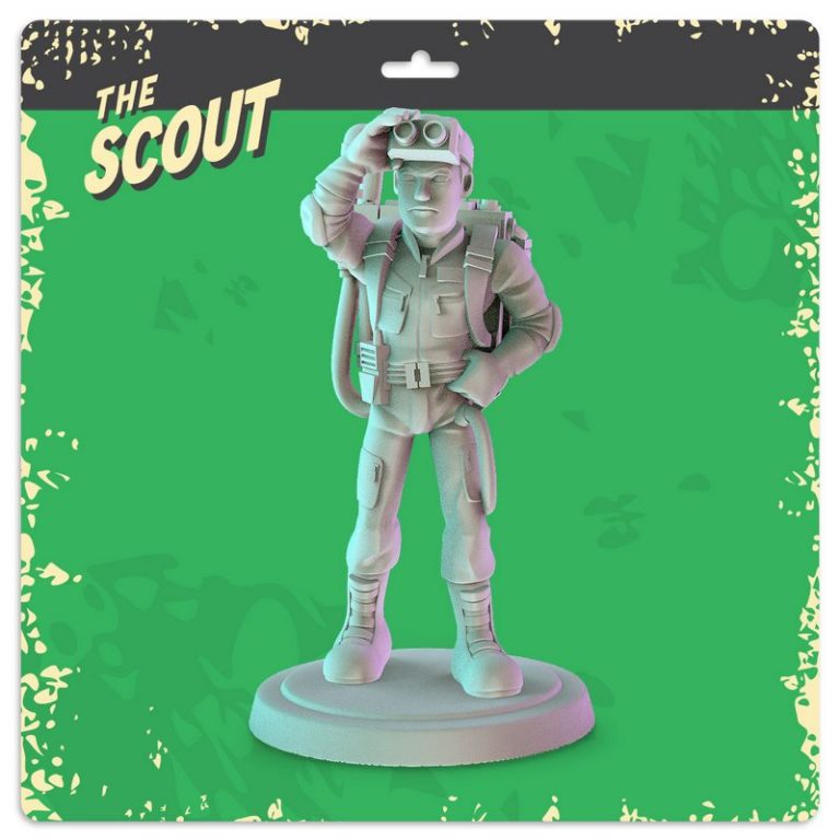 Desire FX 3d models | Pop Minis – The Scout – 3D Print Model