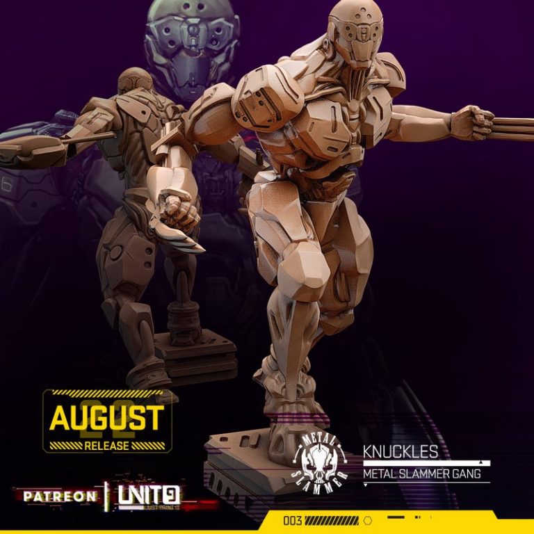 Desire FX 3d models | Unit9 – Knuckles V2 – Metal Slammer Gang – 3D ...