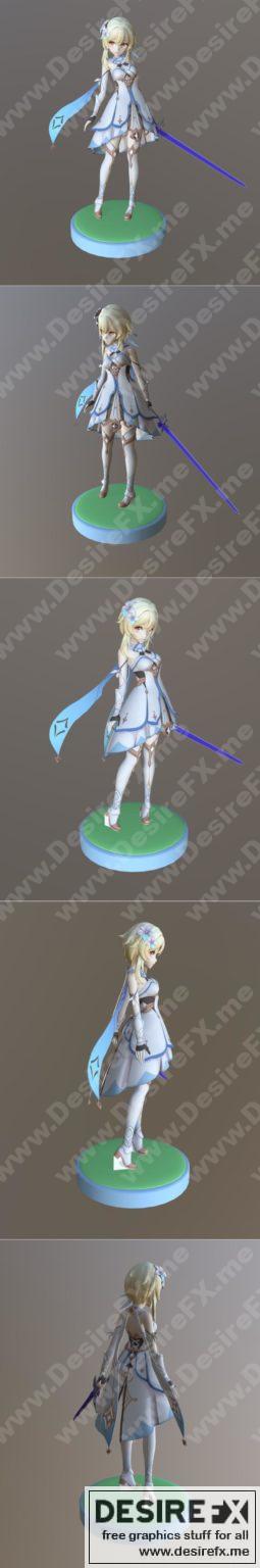 Desire FX 3d models | Lumine Amiibo – 3D Print Model STL