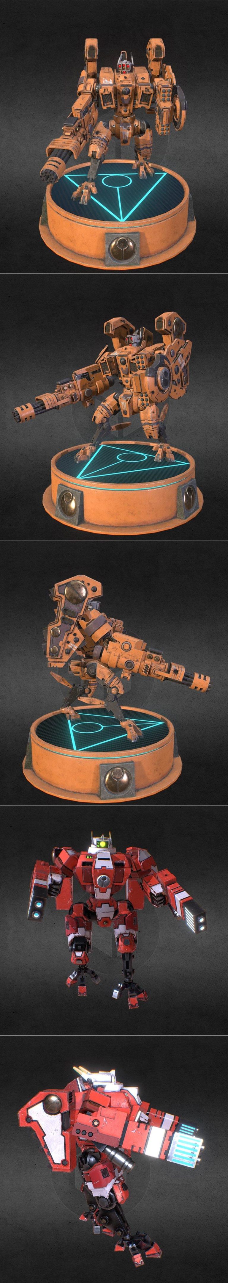 Desire FX 3d models | Tau Empire, Riptide Battle Armour and Tau Crisis ...