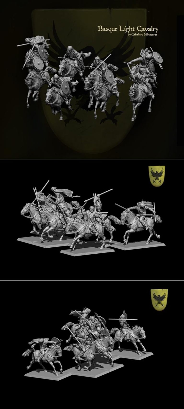 Desire FX 3d models | Caballero Miniatures (Reconquer) – Basque Light ...