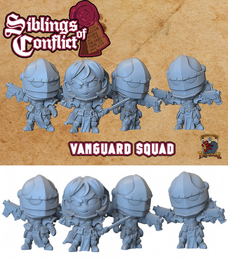 Desire FX 3d models | Capsule Chibi – Siblings of Conflict – Vanguard ...