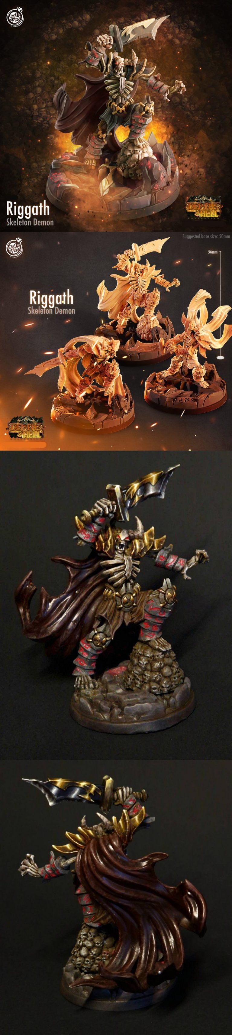 Desire FX 3d models | Depths of Hell – Riggath the Skeleton Demon – 3D ...