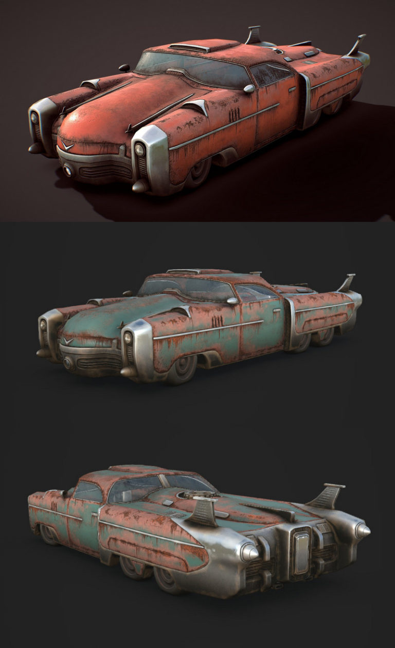 Desire FX 3d models | Fallout Coupe Redone – 3D Model