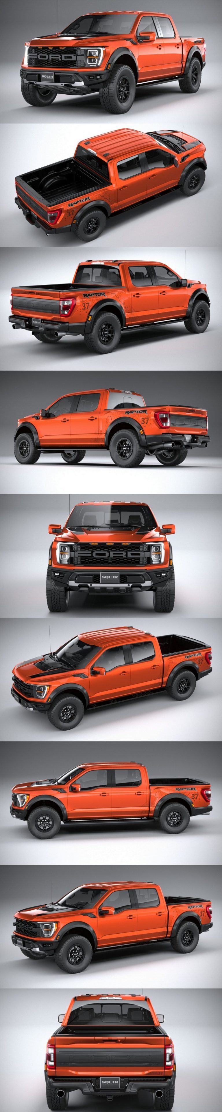 Desire FX 3d models | Ford F150 Raptor 2021 3D Model