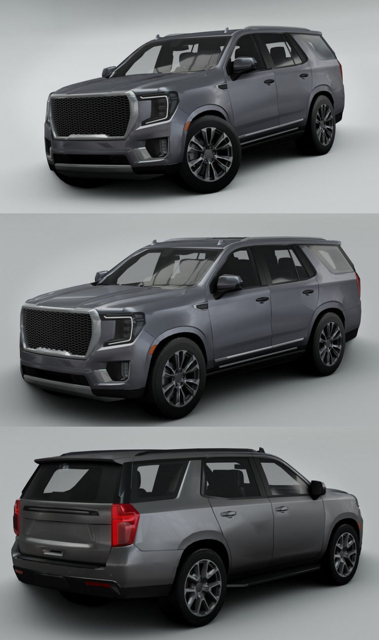 Desire FX 3d models | GMC Yukon Denali 2022 – 3D Model