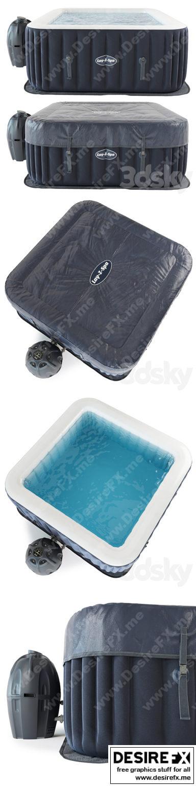 Desire FX 3d models | Inflatable pool Lay Z Spa square