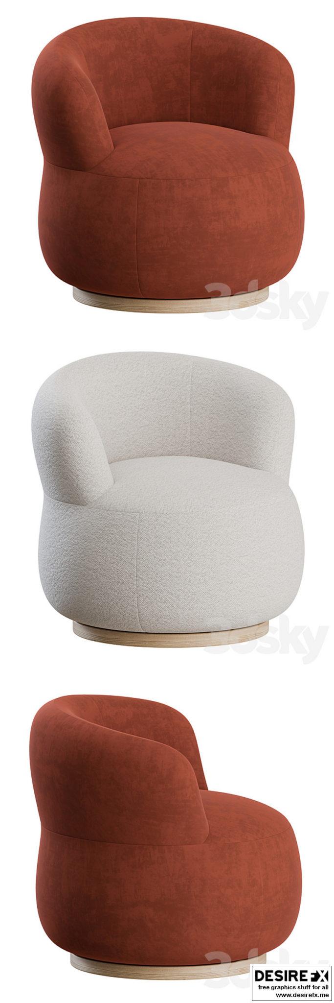 Desire FX 3d models | Joy Armchair By Jardan – 3D Model