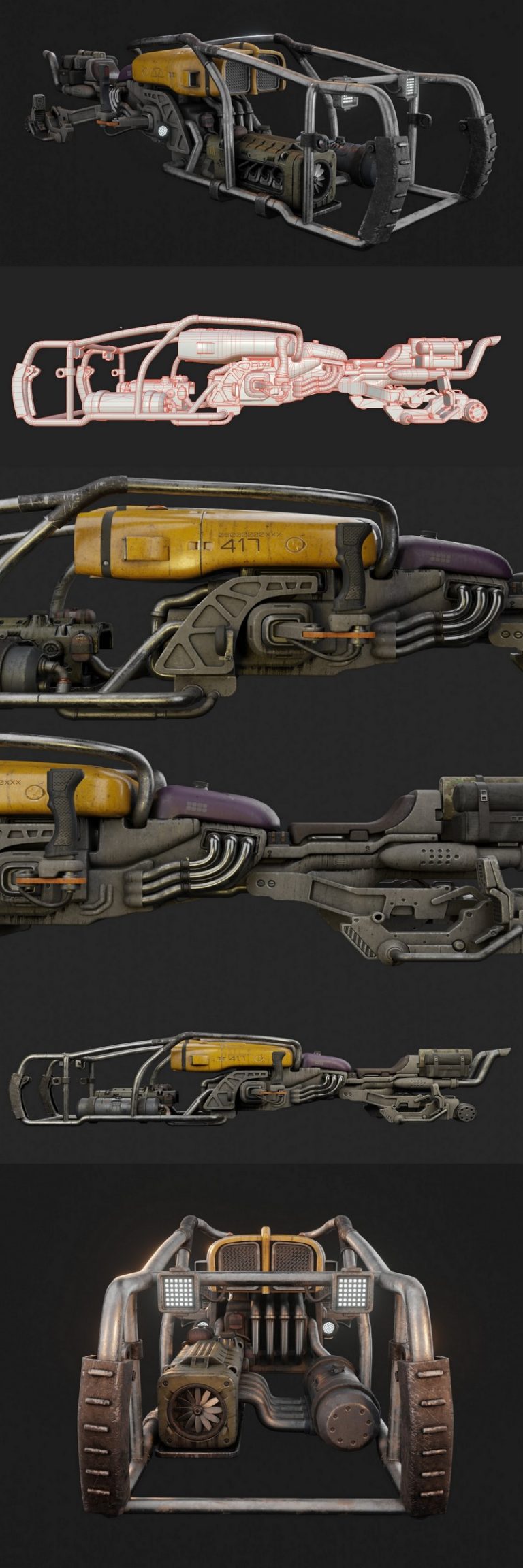 Desire FX 3d models | POD Racer 3D Model