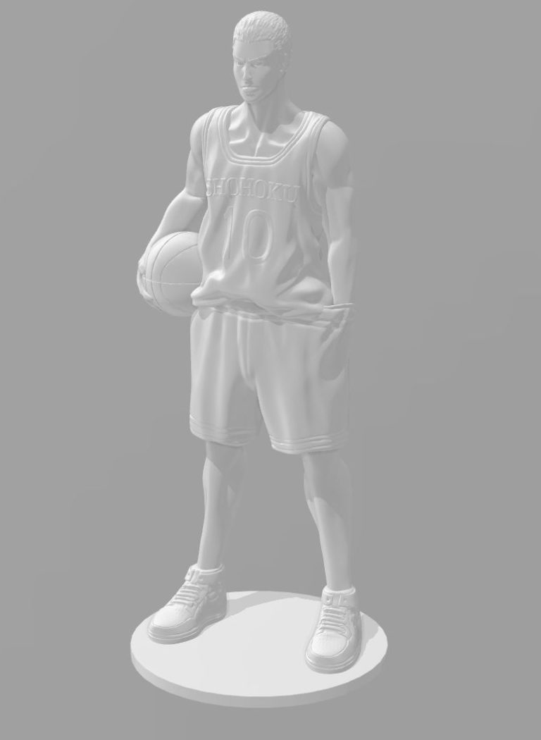 Desire FX 3d models | Slam Dunk Kaede Rukawa – 3D Print Model STL
