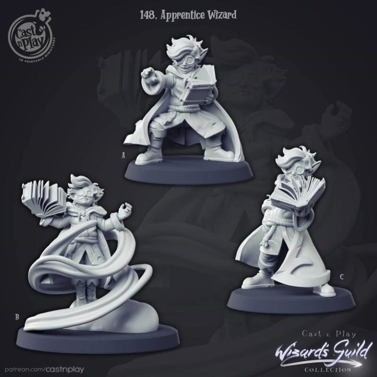 Desire FX 3d models | Apprentice Wizard – 3D Print Model STL
