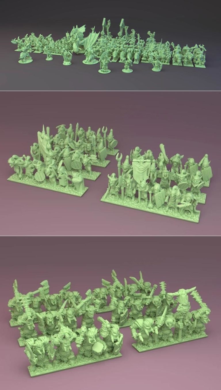 Desire FX 3d models | Green Skin Miniatures – Orcs and Goblins Army ...