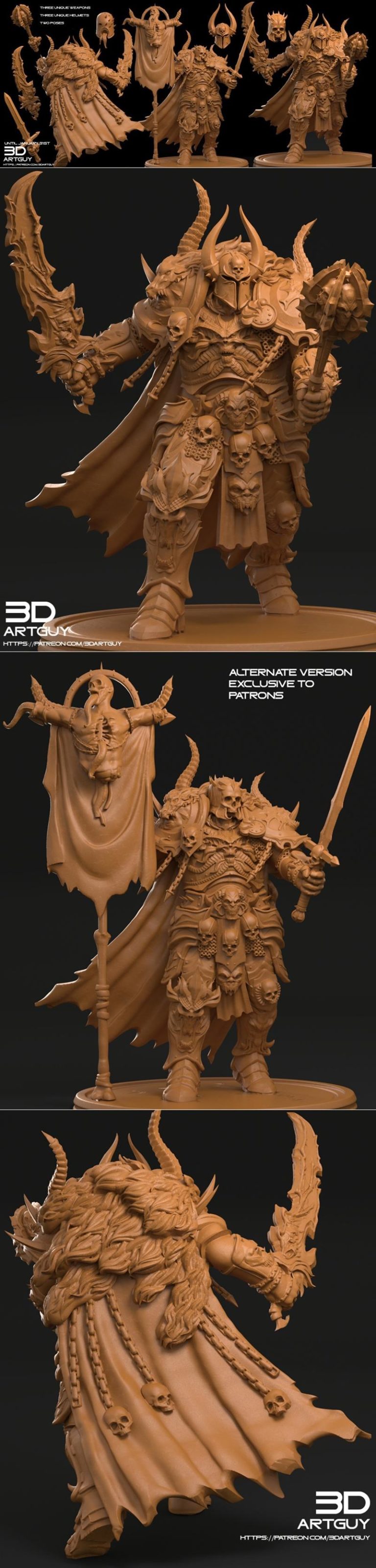 Desire FX 3d models | 3D Art Guy – Dead Knight – 3D Print Model STL