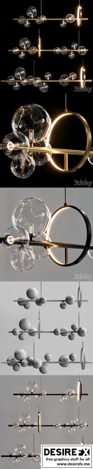 Desire FX 3d models | lampatron Iona L Pendant Light – 3D Model