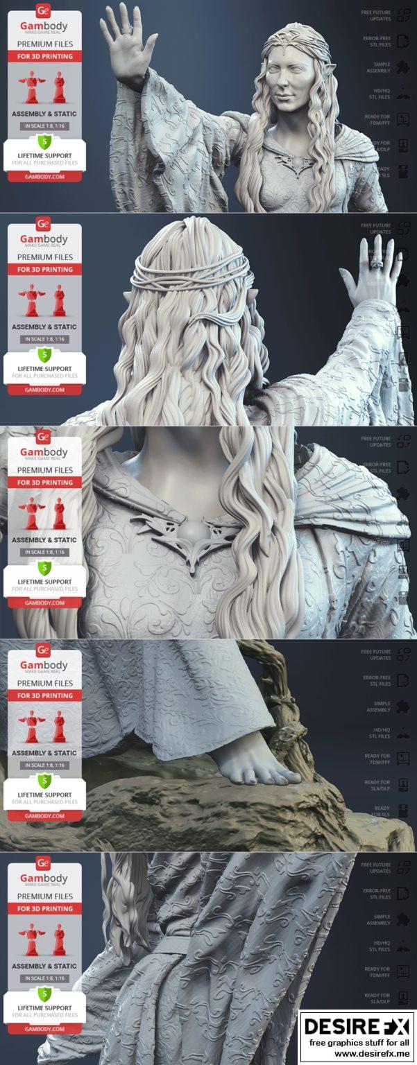 Desire FX 3d models | Galadriel – 3D Print Model STL