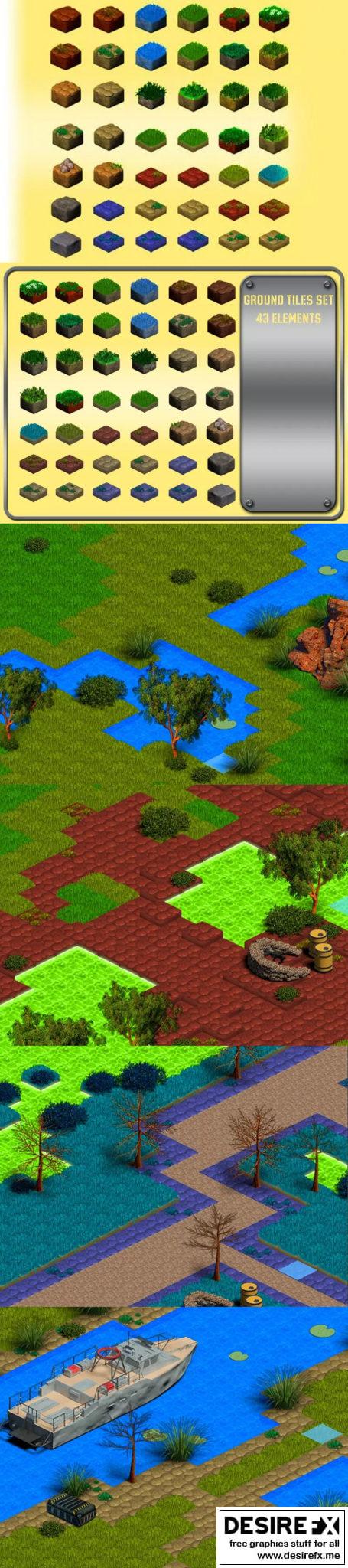 Desire FX 3d models | 2D Isometric Tiles v1.0