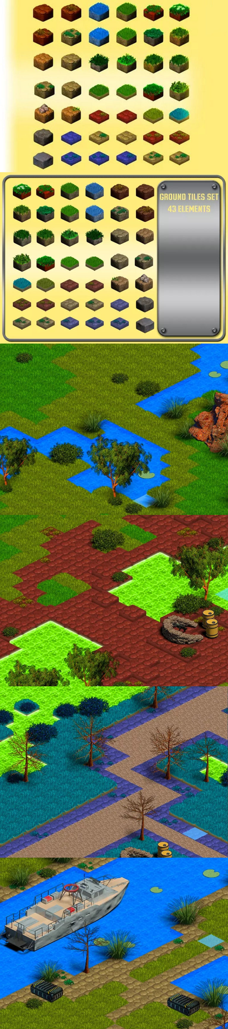 Desire FX 3d models | 2D Isometric Tiles v1.0