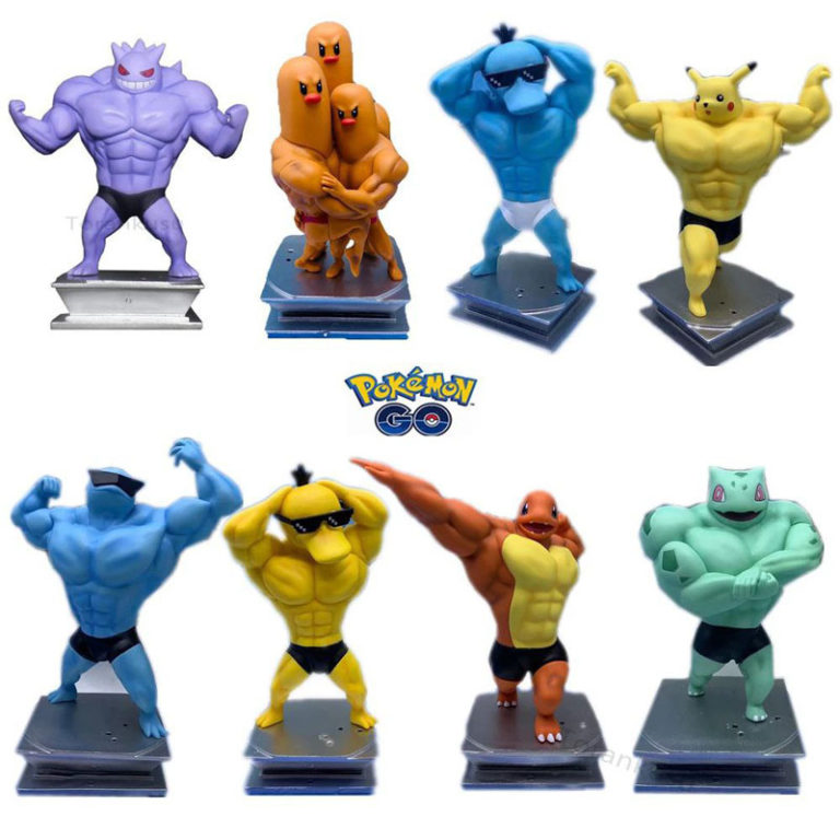Desire FX 3d models | 7 Ultra Swole Pokemon – 3D Print Model STL