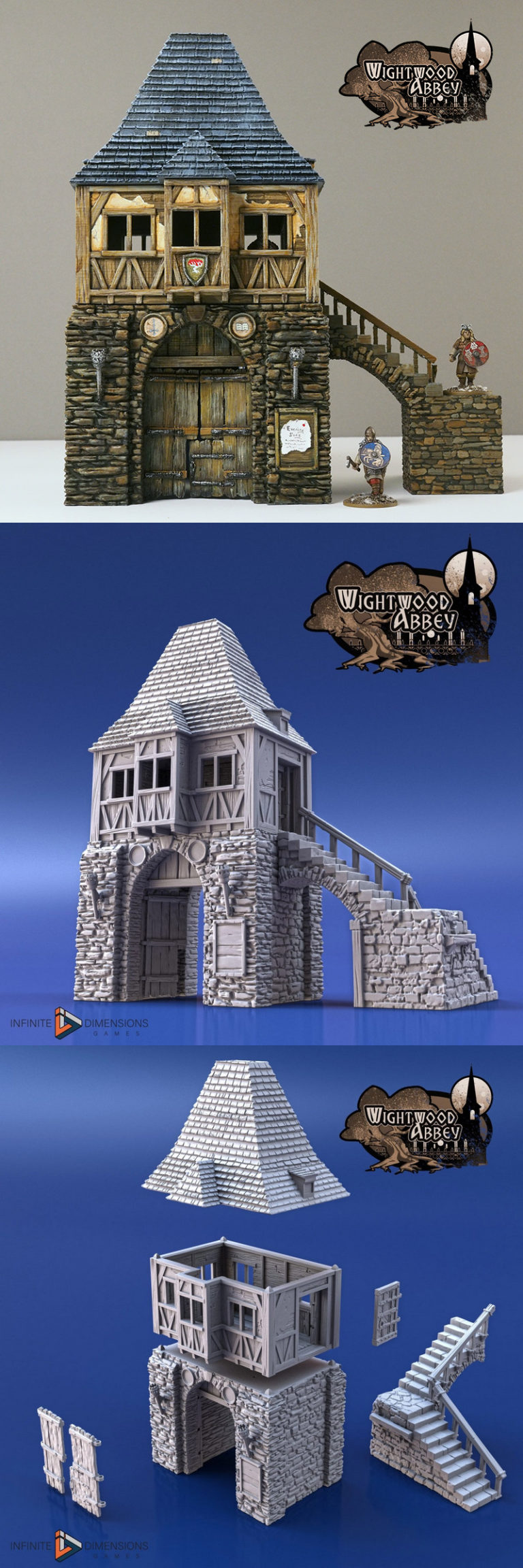 Desire FX 3d models | Abbey Gatehouse – 3D Print Model STL