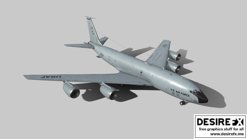 Desire FX 3d models | Boeing KC-135 Stratotanker – 3D Model