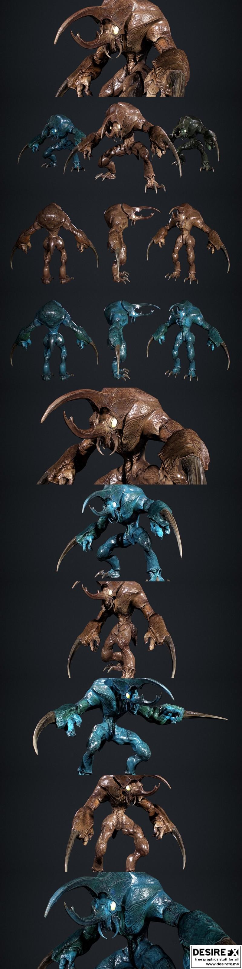 Desire FX 3d models | Bug Creature