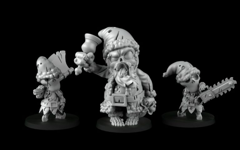 Desire FX 3d models | Christmas Horror – Santa and Helpers – 3D Print ...