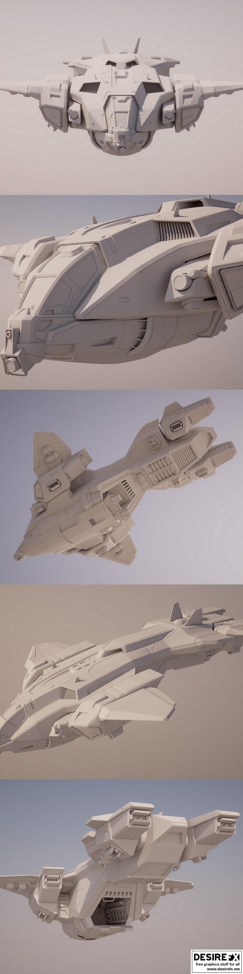 Desire FX 3d models | Halo 3 ODST Reach – Police Pelican