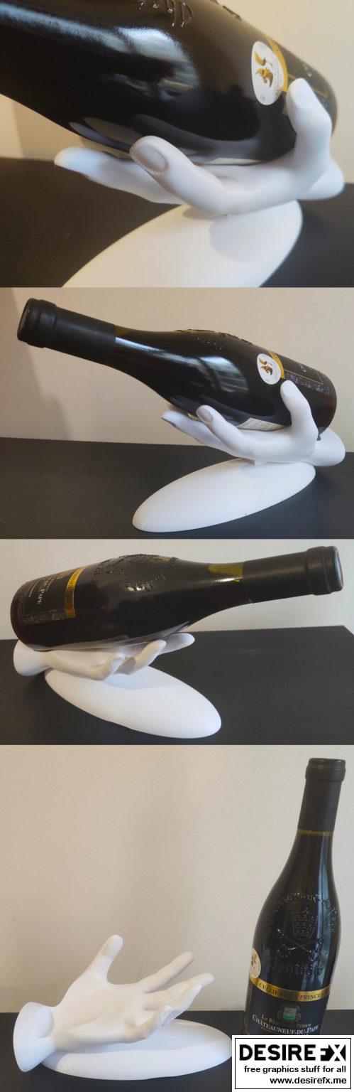 Desire FX 3d models | Hand – Wine Stand – 3D Print Model STL