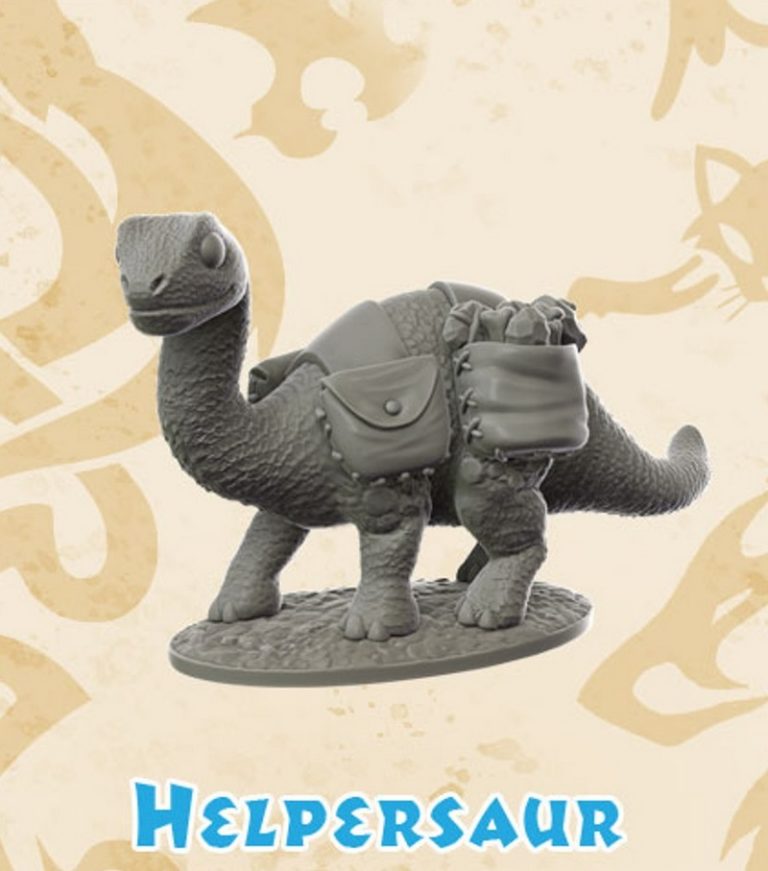 Desire FX 3d models | Helpersaur Brontosaur – 3D Print Model STL