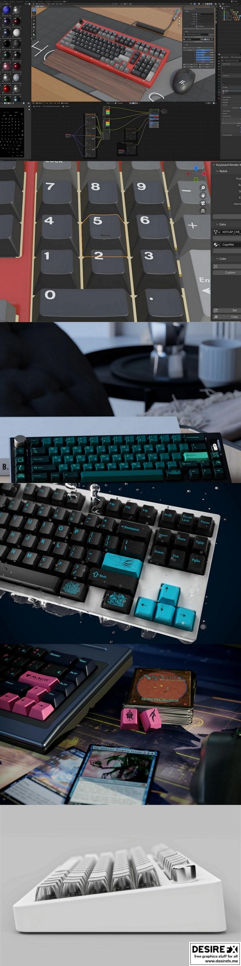 Desire FX 3d models | Keyboard