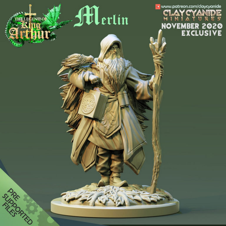 Desire FX 3d models | Merlin – 3D Print Model STL