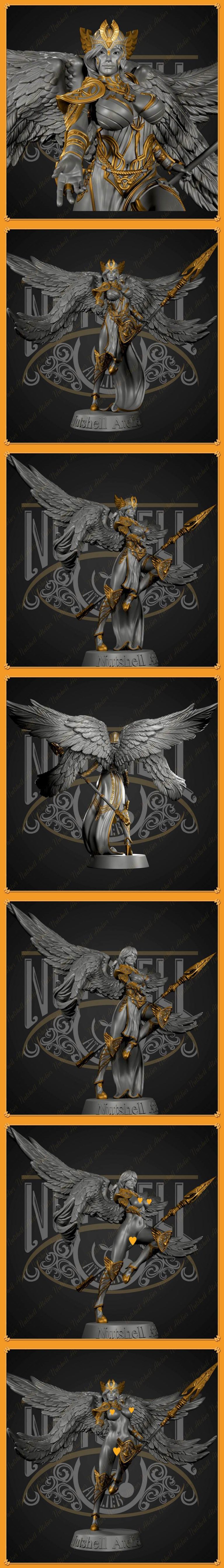 Desire FX 3d models | Nutshell Atelier – Valkyrie – 3D Print Model STL
